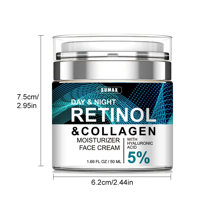 Sumax Retinol Cream – Anti-Aging Moisturizer for Radiant, Youthful S ...